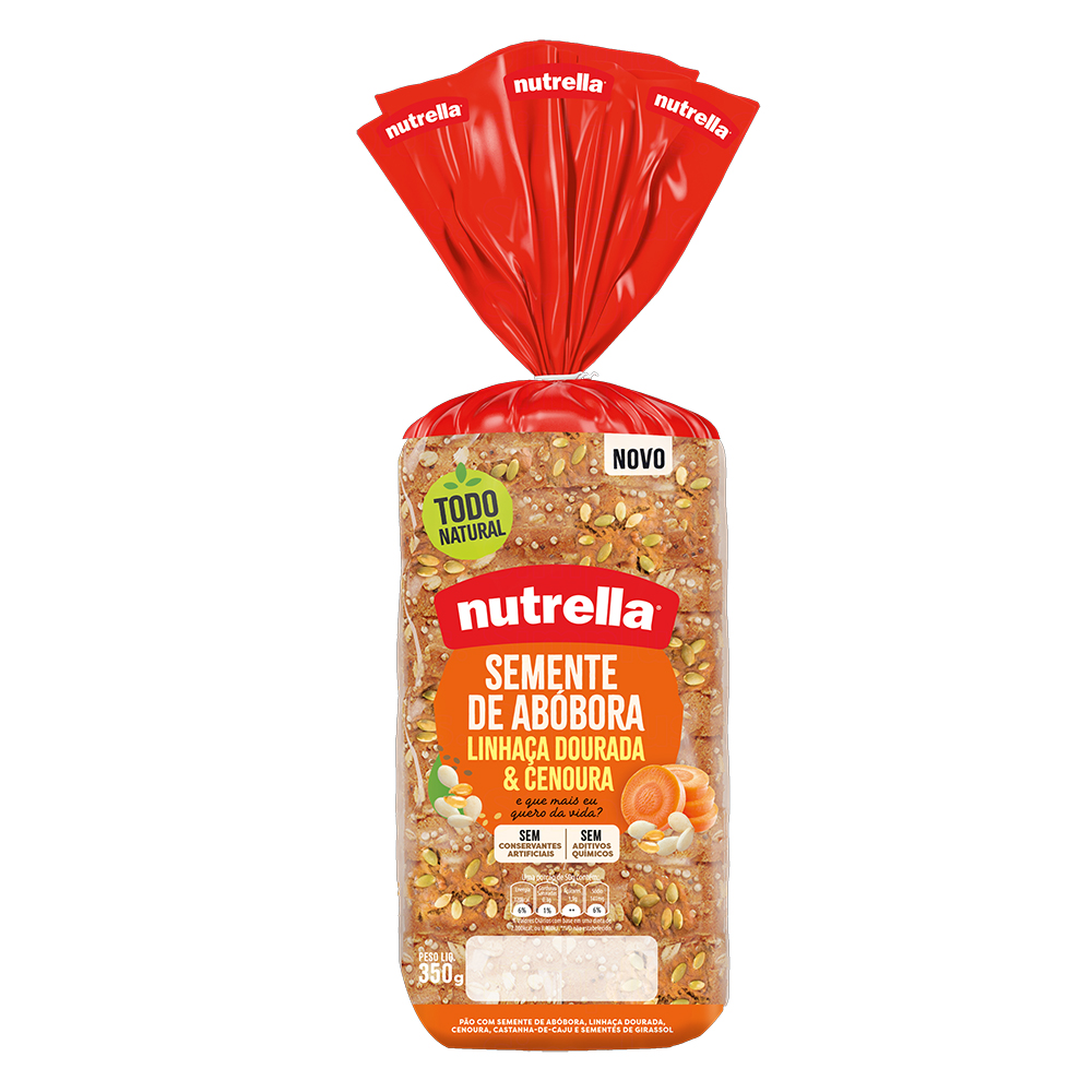 PAO NUT.SEM.ABOB.350g - DELIVERY - MOOCA - Sonda