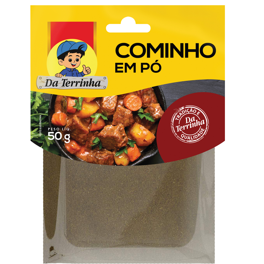 Cominho em pó Da Terrinha 50g - Sonda Supermercado Delivery