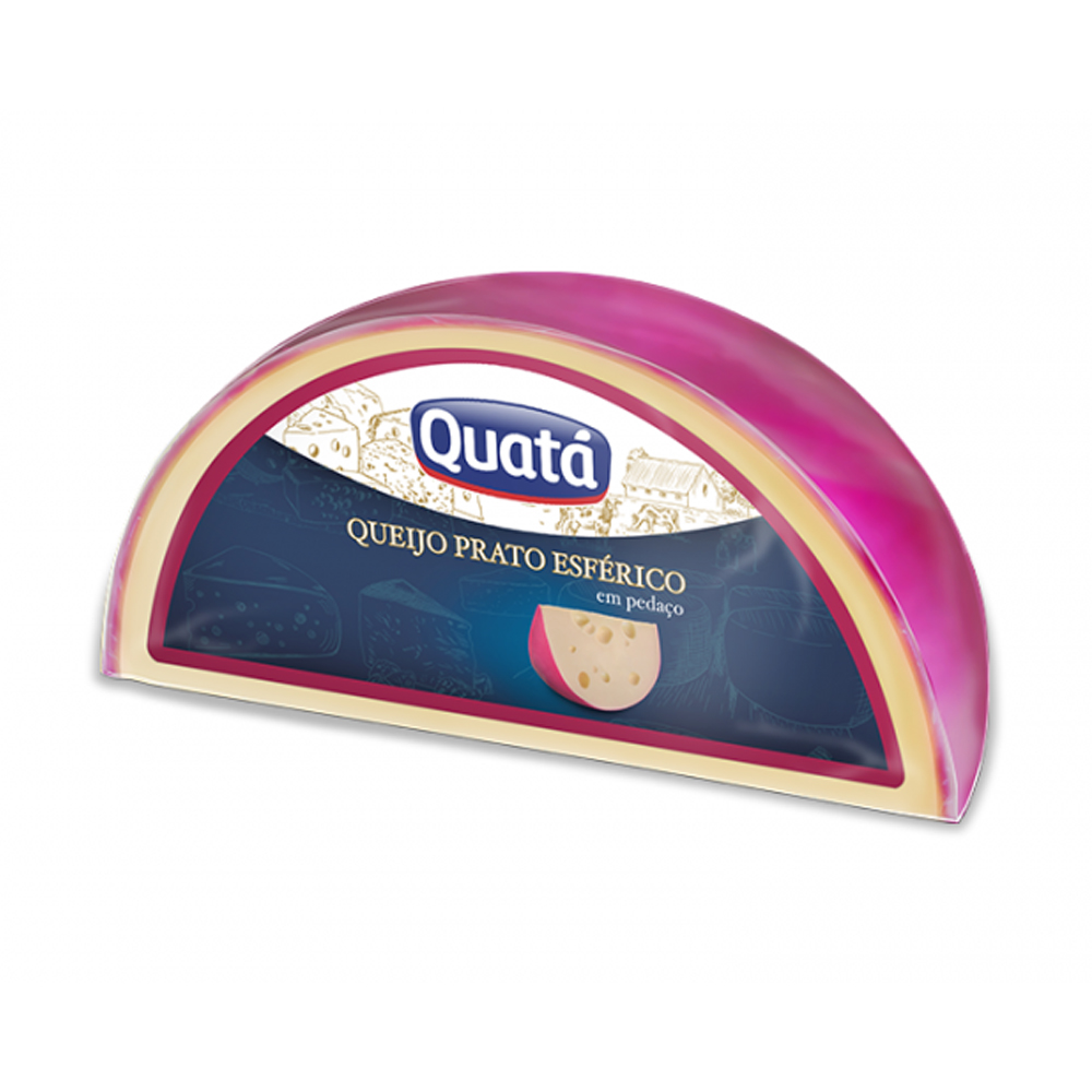 Queijo Quatá prato esférico pedaço 250g - Sonda Supermercado Delivery