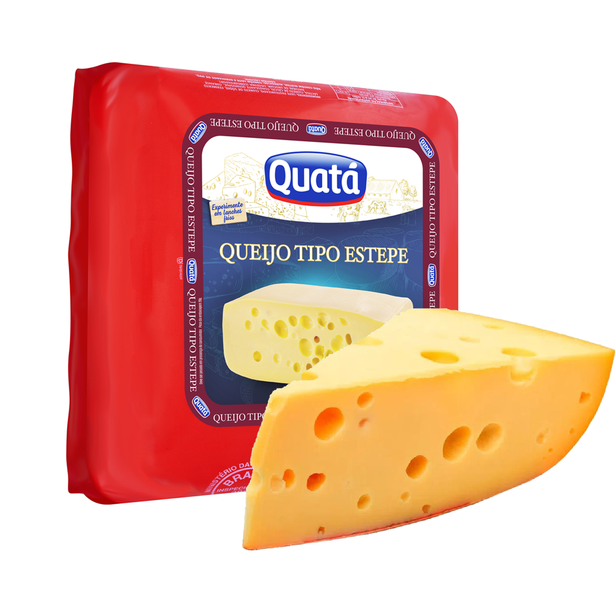 Queijo Quatá Estepe Pedaço 250g - Sonda Supermercado Delivery