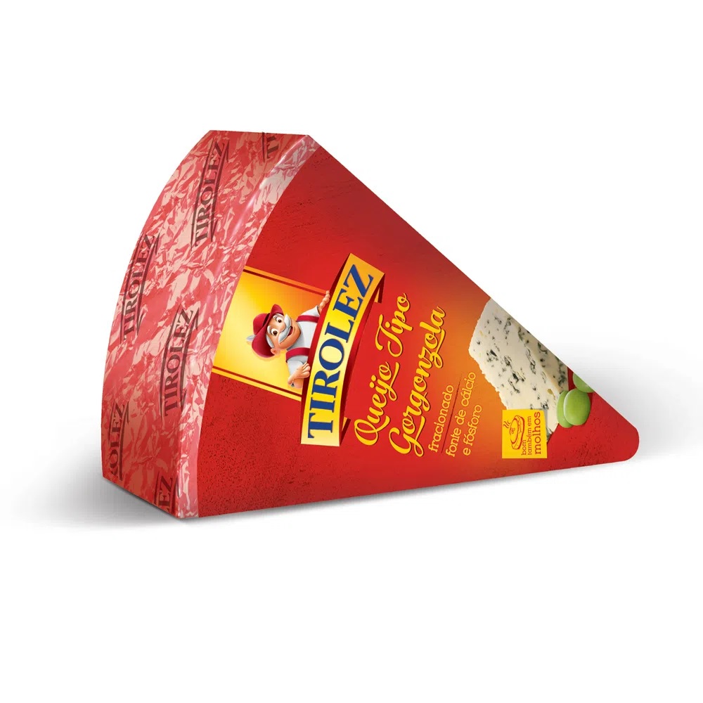 Queijo Tirolez tipo gorgonzola pedaço 300g - Sonda Supermercado Delivery