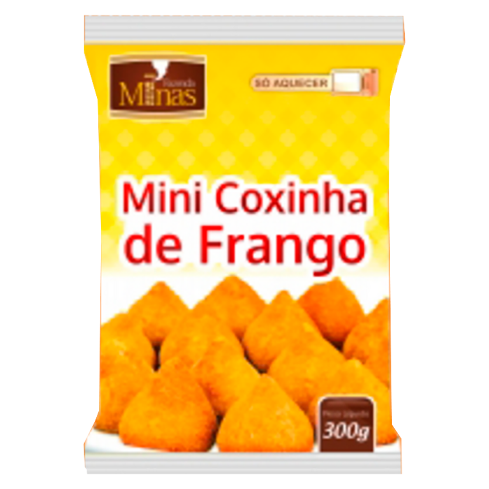 Mini Coxinha de Frango Zin Foods 300g - Sonda Supermercado Delivery