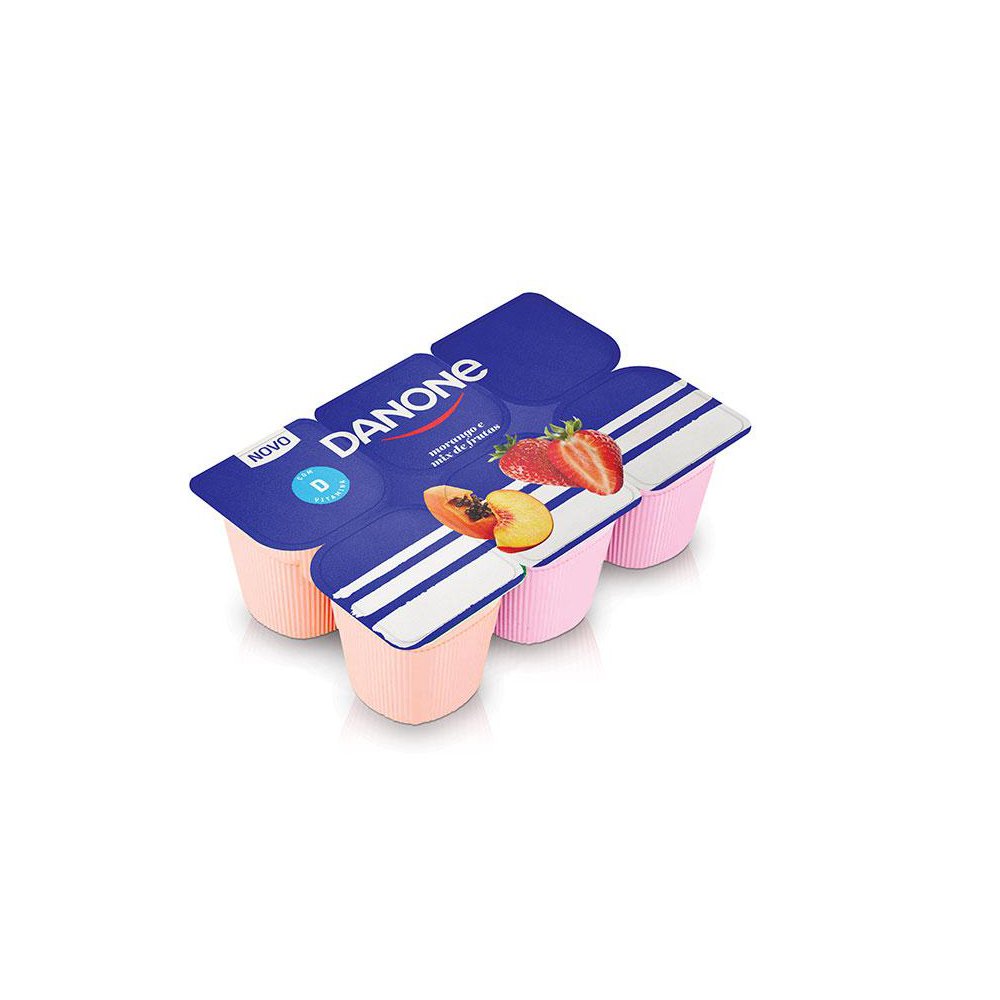 Bebida Láctea Danone Morango e Mix de Frutas 510g - Sonda Supermercado ...