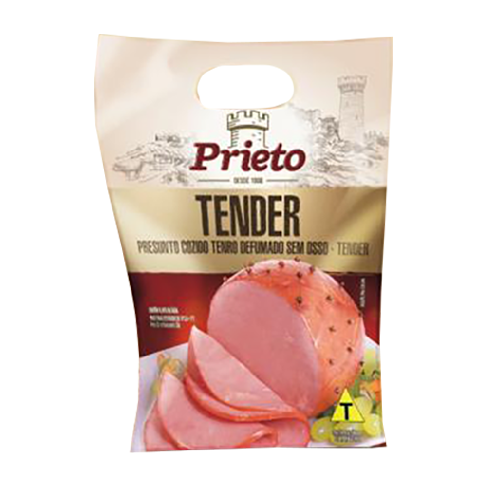 Presunto Prieto Tender Defumado Sem Osso 1kg - Sonda Supermercado Delivery