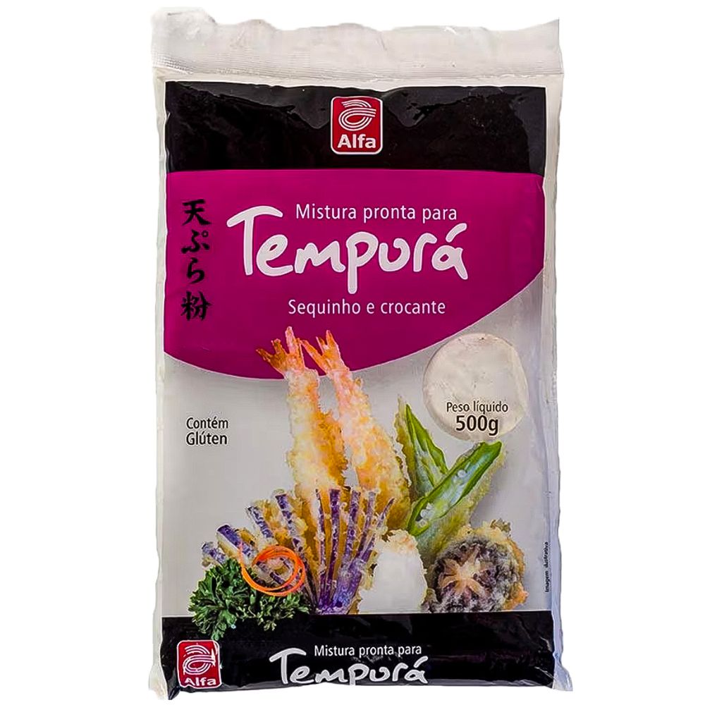 MASSA PRONTA PARA TEMPURÁ TEMPURAKO ALFA 500G - Sonda Supermercado Delivery