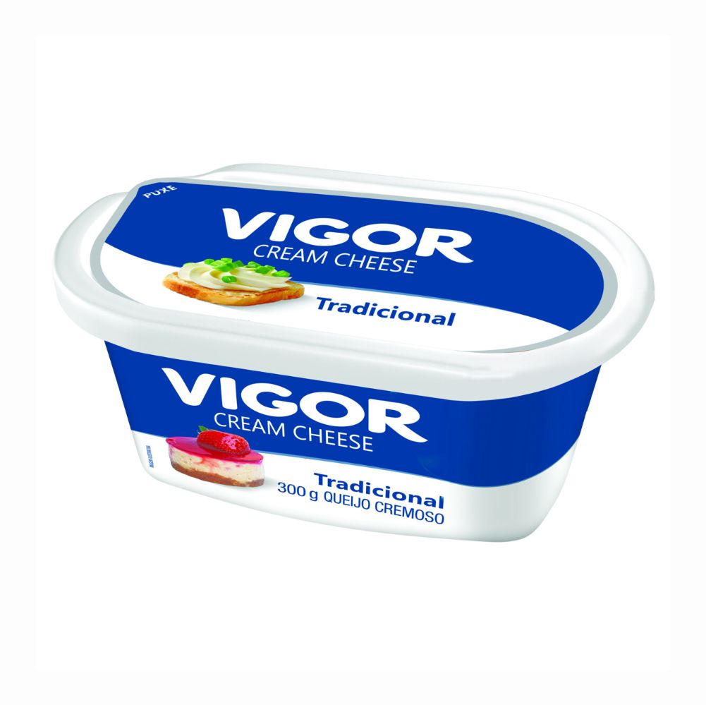Cream Cheese Tradicional Vigor Pote 300g - Sonda Supermercado Delivery