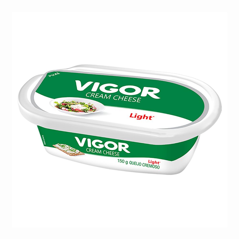 Cream Cheese Light Vigor Pote 150g - Sonda Supermercado Delivery