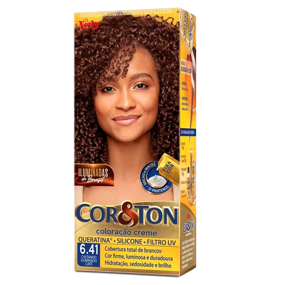 Coloração Cor E Ton Individual 6.41 Castanho Iluminado Cafe - Sonda ...