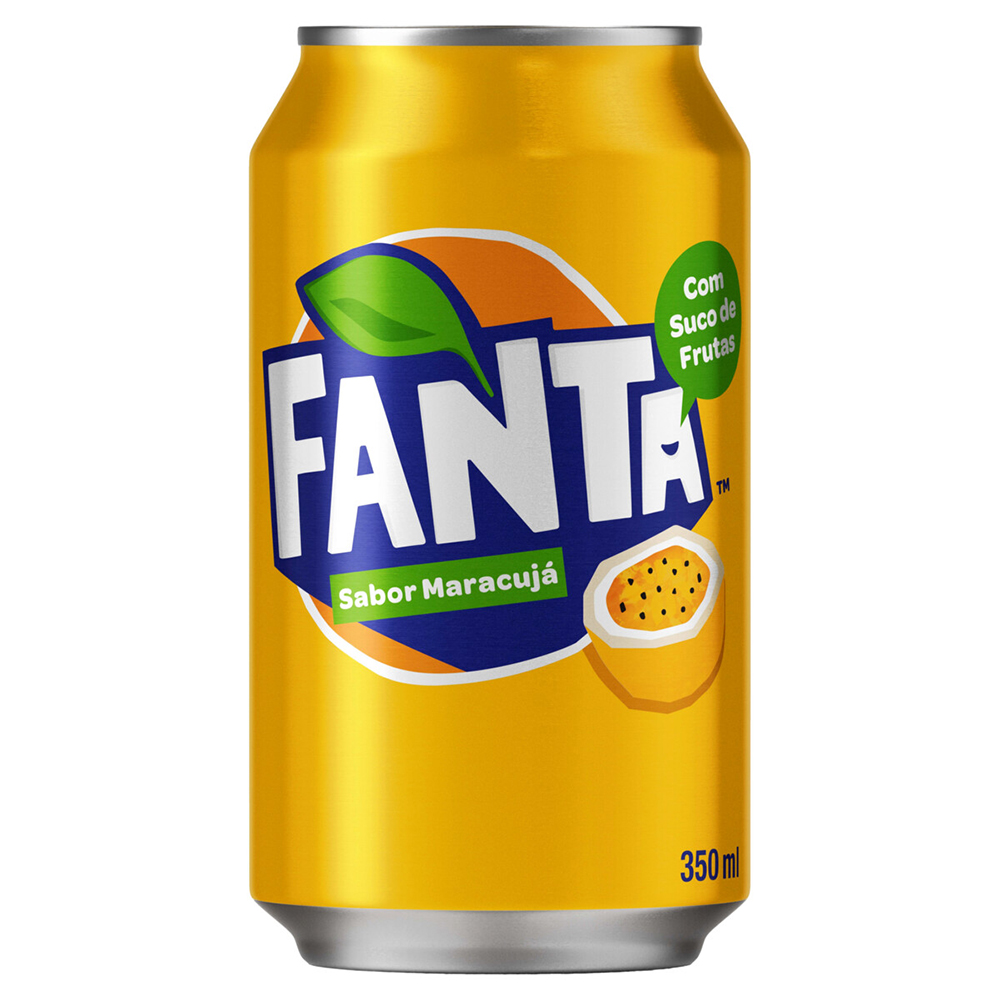 Refrigerante Maracujá Fanta Lata 350ml - Sonda Supermercado Delivery