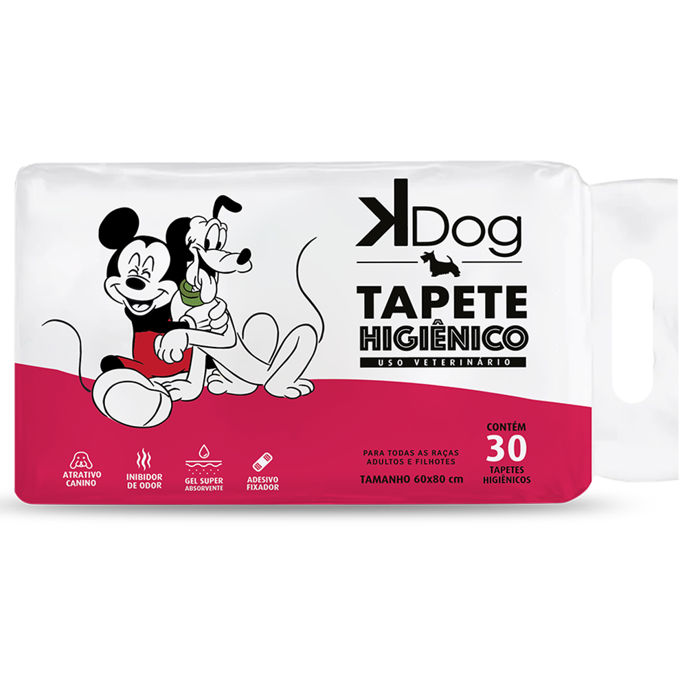Tapete Higiênico KDOG 30 Unidades - Sonda Supermercado Delivery