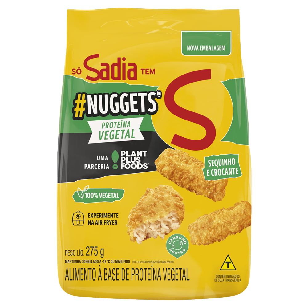 Nuggets Vegetal Sadia Veg & Tal Pacote 275g - Sonda Supermercado Delivery