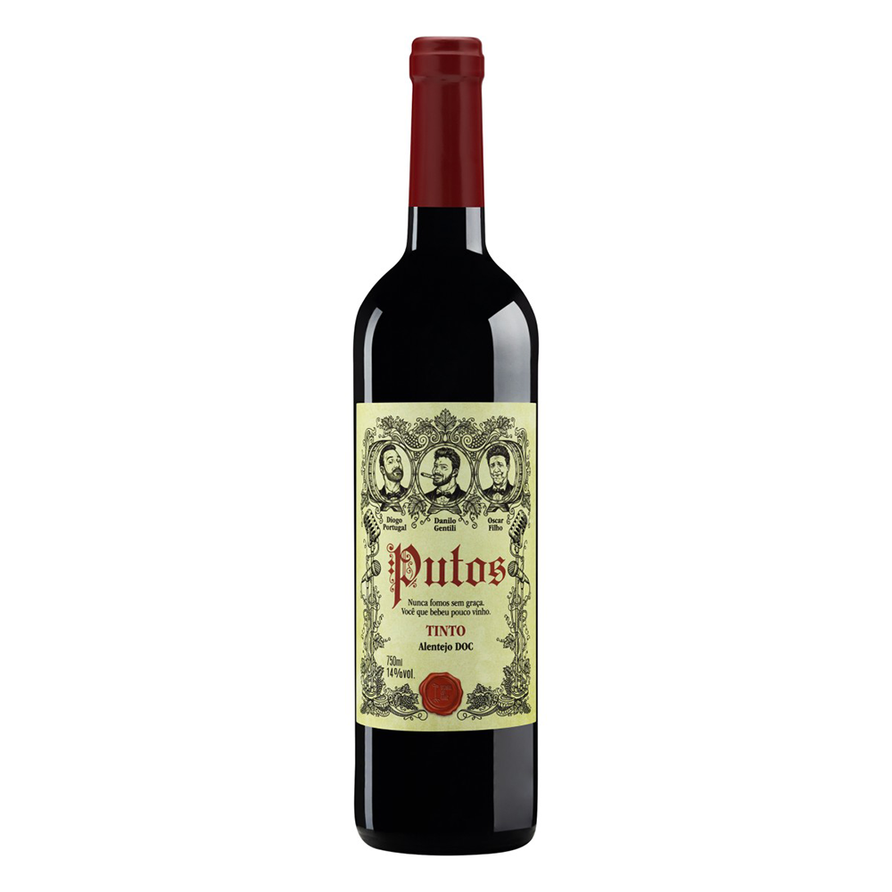 Vinho Português Tinto Seco Putos Alentejo Garrafa 750ml - Sonda ...