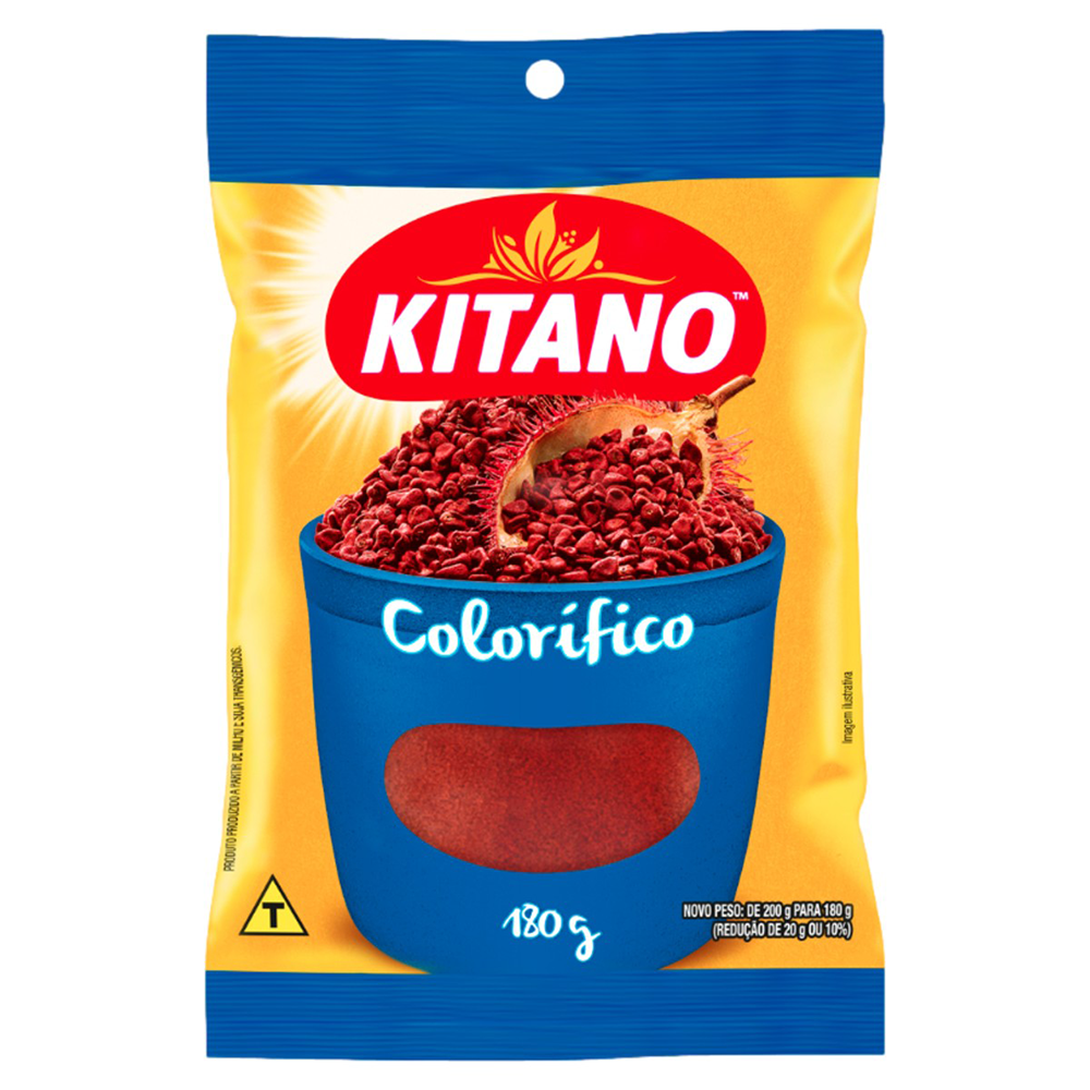 Colorífico Pó Kitano Pacote 180g - Sonda Supermercado Delivery