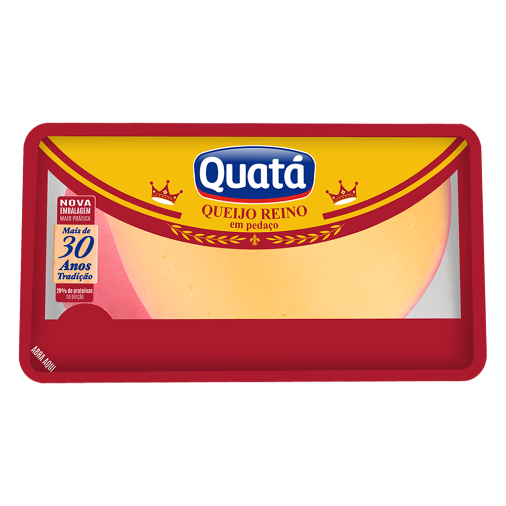 Queijo Reino em Pedaço Quatá 200g - Sonda Supermercado Delivery