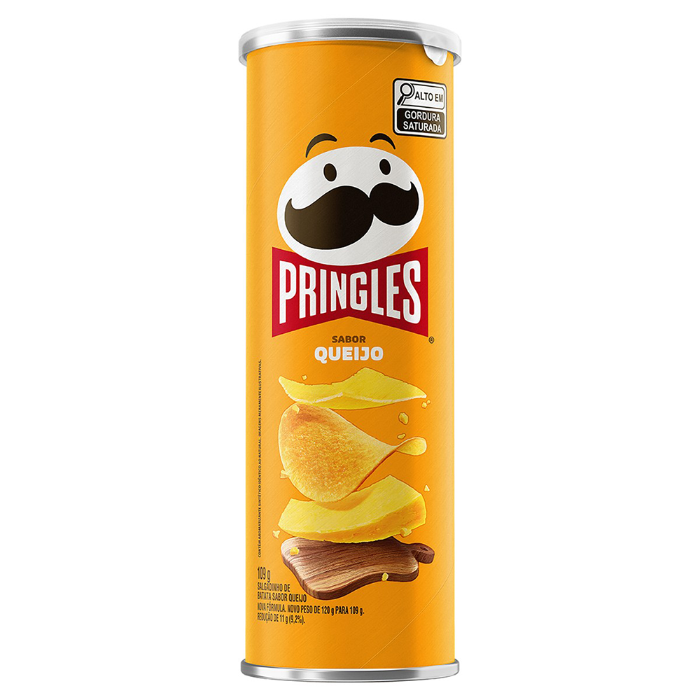 Batata Queijo Pringles Tubo 109g - Sonda Supermercado Delivery