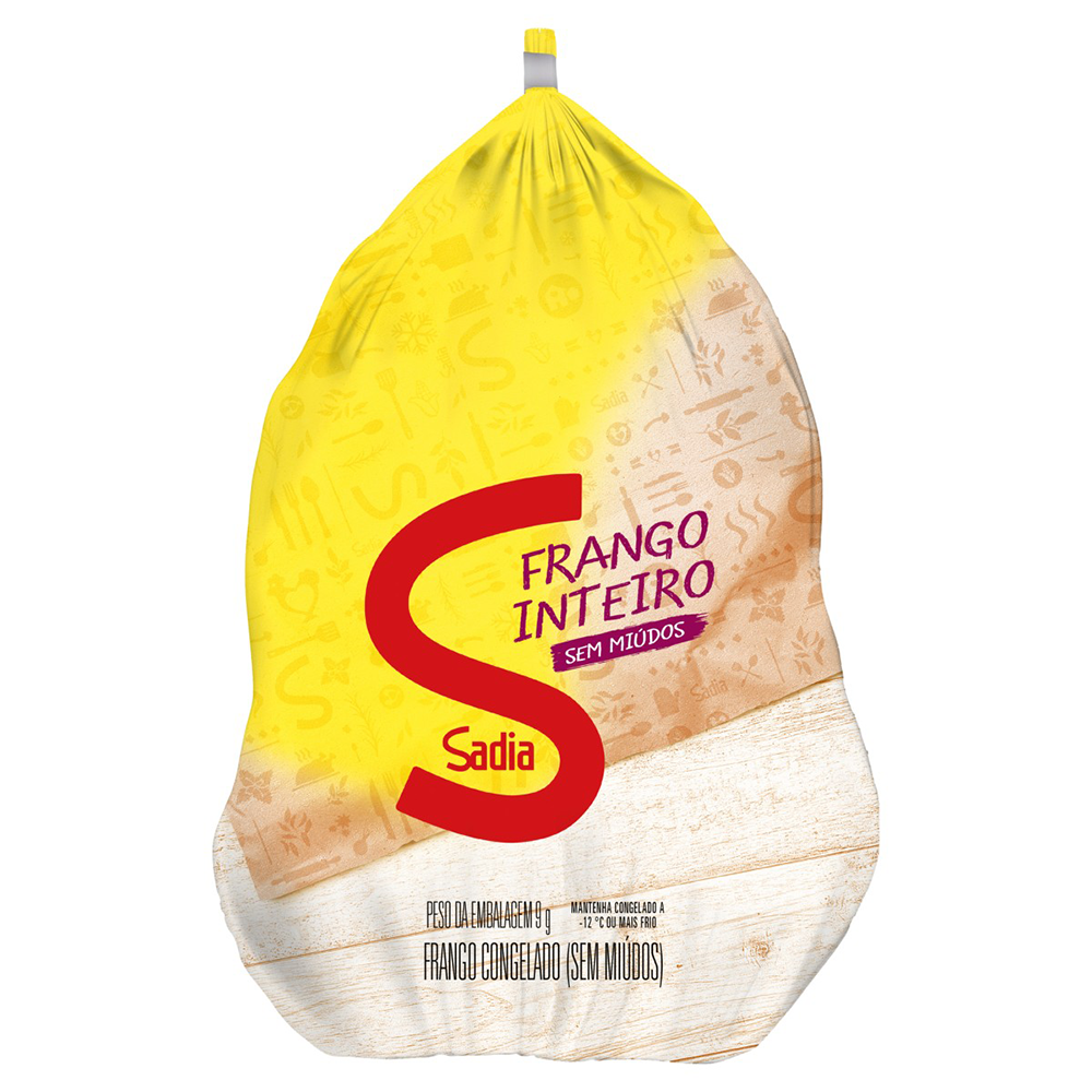 Frango Congelado Inteiro sem Miúdos Sadia 1,8kg - Sonda Supermercado ...