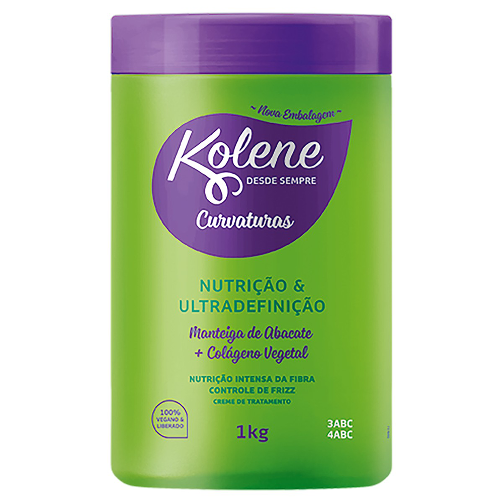 Creme de Tratamento Kolene Curvaturas Pote 1kg - Sonda Supermercado ...