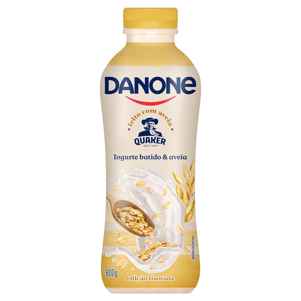 Danone Líquido Original Com Aveia Quaker® 800G - Sonda Supermercado Delivery