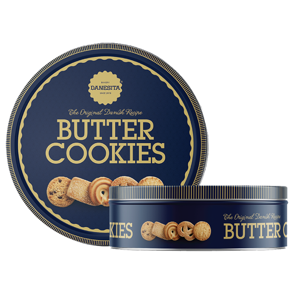Biscoito Amanteigado Danesita Butter Cookies Lata 454g - Sonda ...