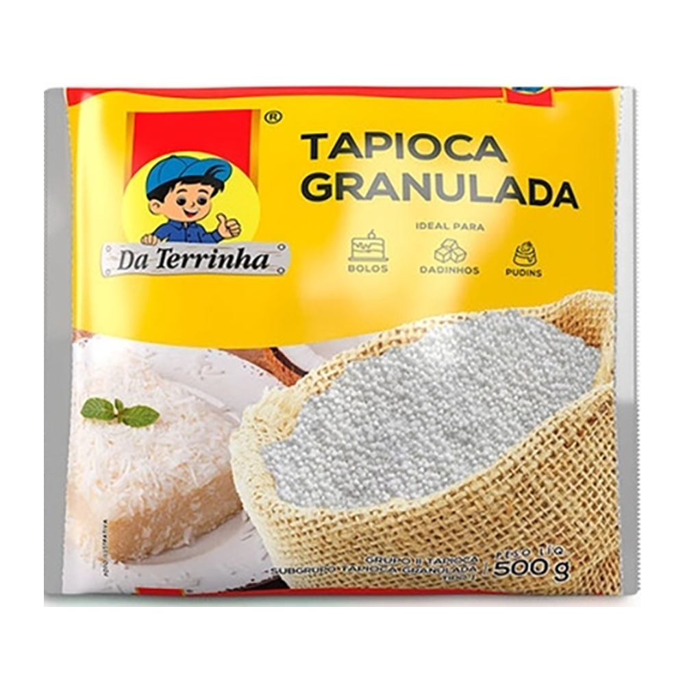 Tapioca da Terrinha Granulada 500g - Sonda Supermercado Delivery
