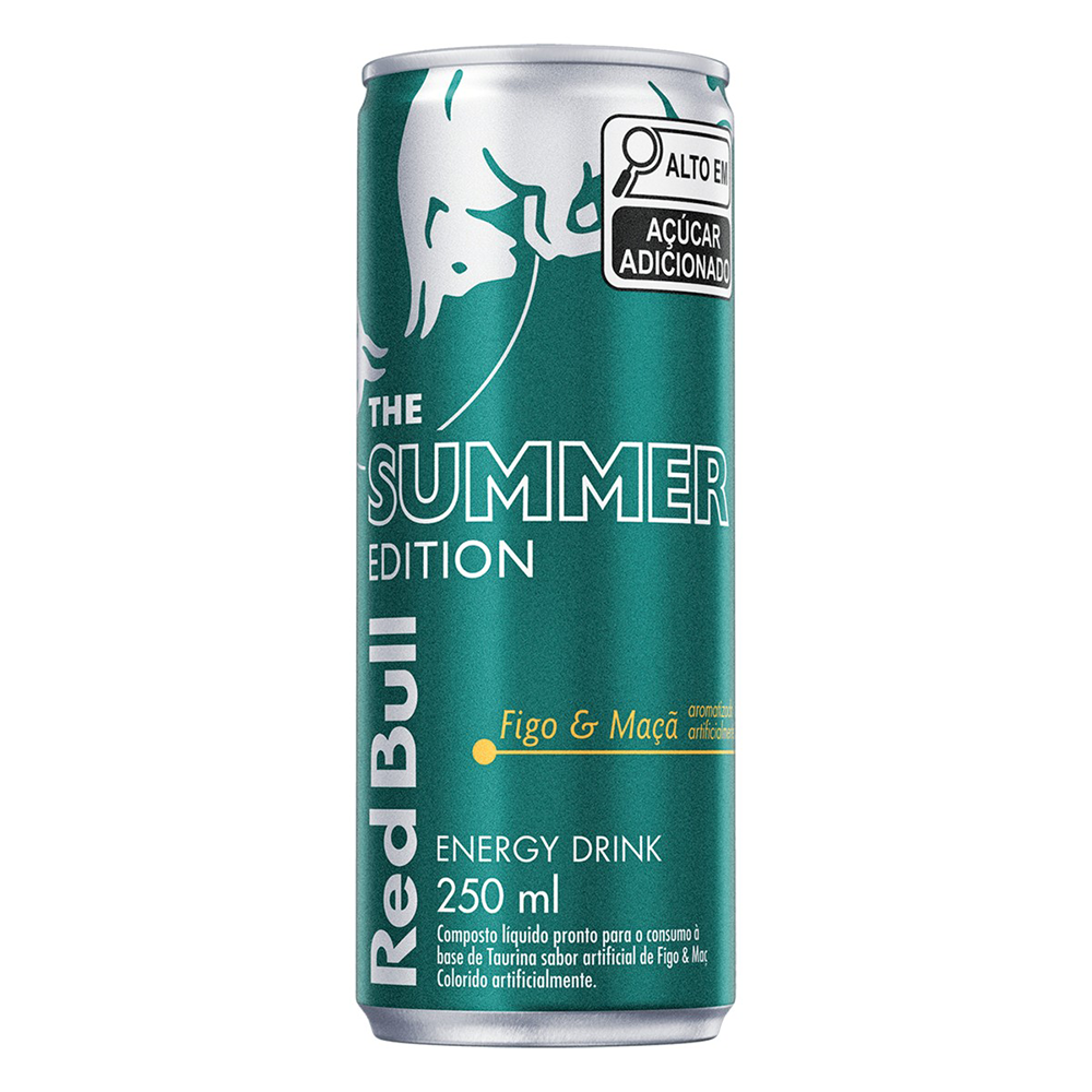 Energético Figo e Maçã Red Bull Lata 250ml The Summer Edition - Sonda ...