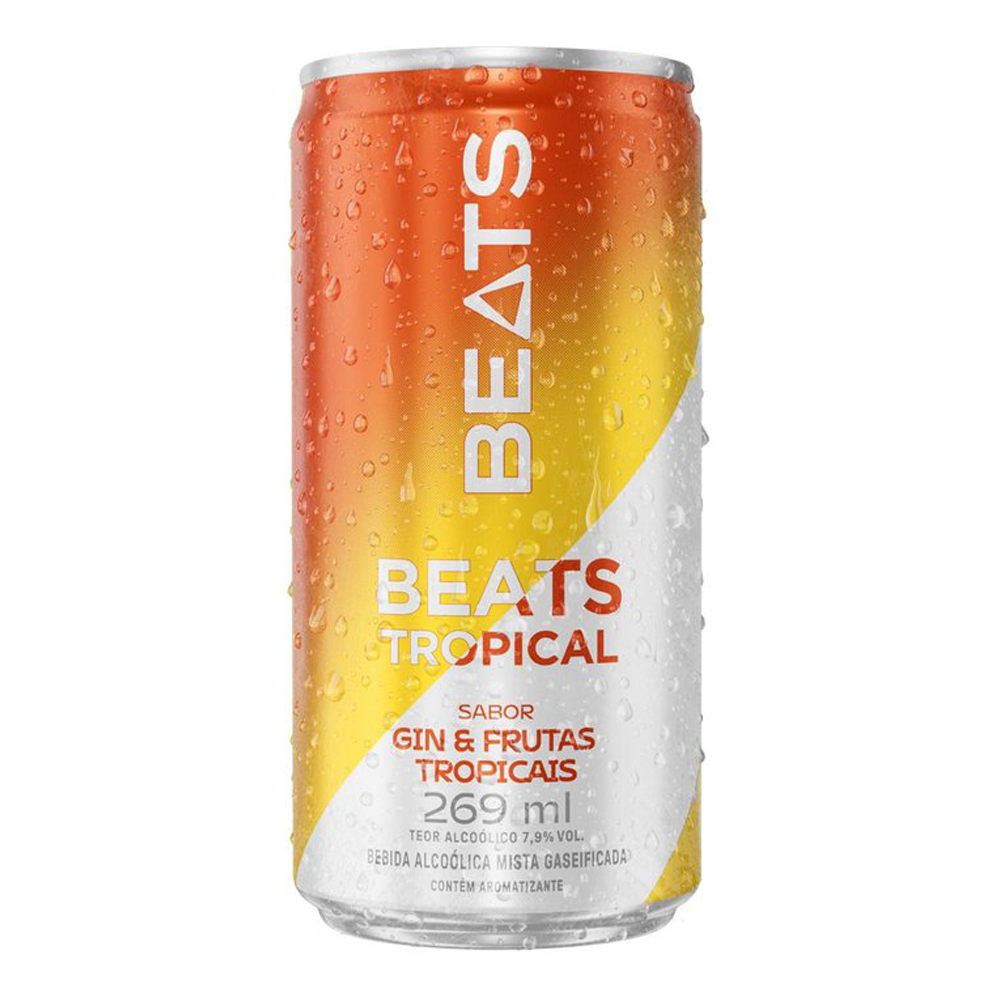 Drink Pronto Beats Tropical 269ml Lata - Sonda Supermercado Delivery