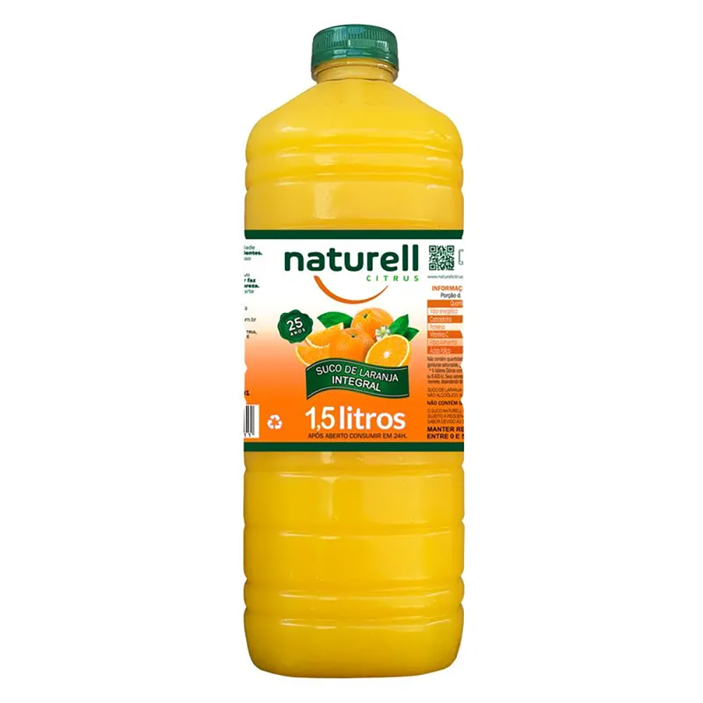 Suco Refrigerado Laranja Naturell Citrus Garrafa 1,5l - Sonda ...