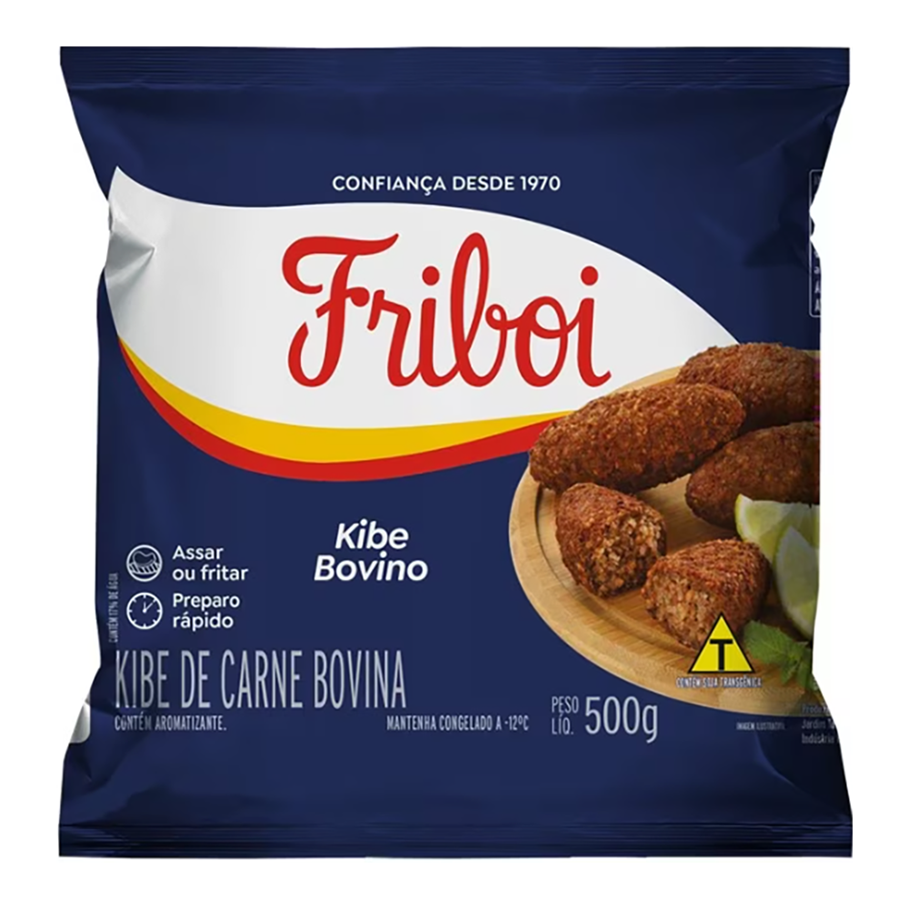 Kibe Bovino Friboi Congelado 500g - Sonda Supermercado Delivery