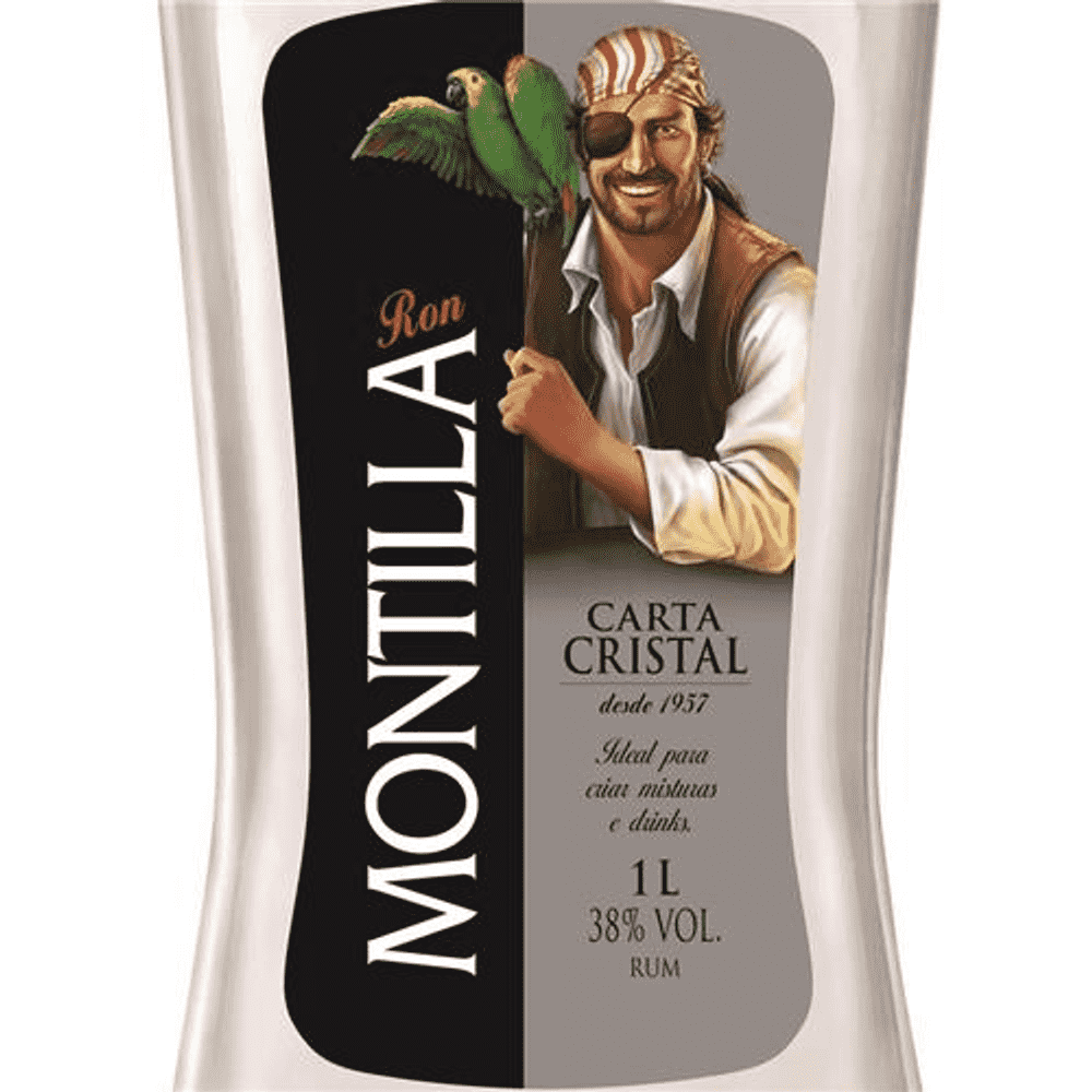 Rum Montilla Carta Cristal - 1l - Sonda Supermercado Delivery