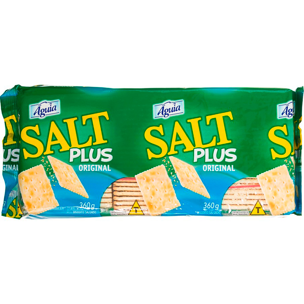 Biscoito Salt Plus Original 360g - Sonda Supermercado Delivery