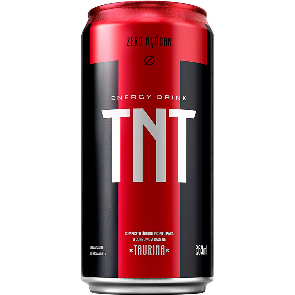 Energético TNT zero açúcar energy drink lata 269ml - Sonda Supermercado ...