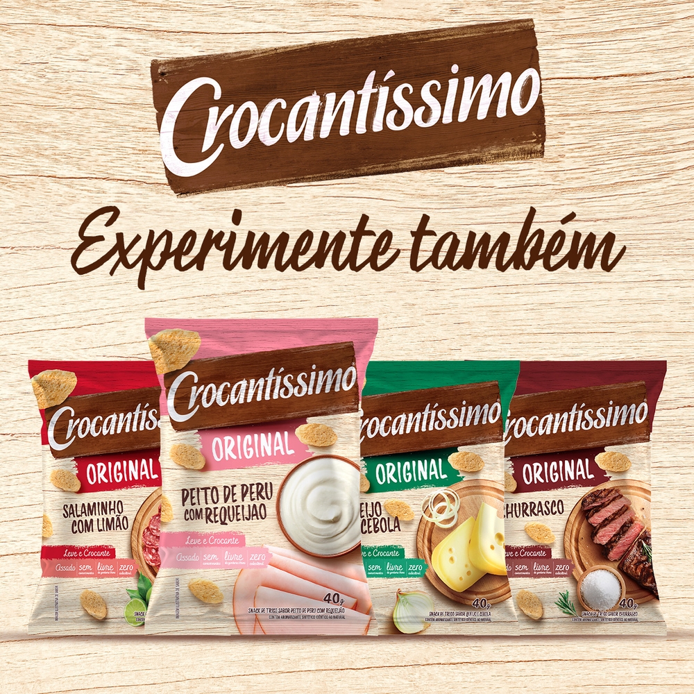 Snack Pullman Crocantíssimo Peito de Peru com Requeijão 40g - Sonda ...