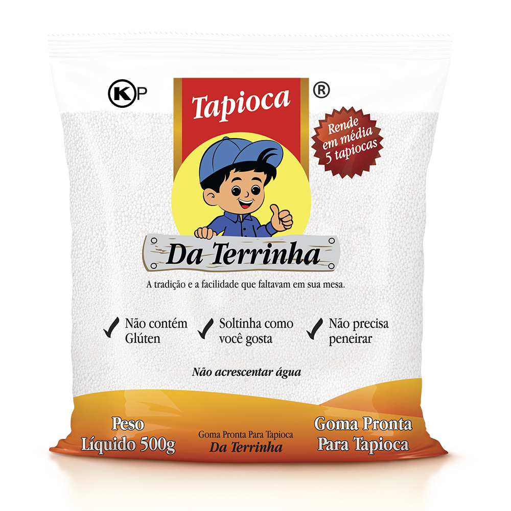 Tapioca da Terrinha Pronta 500g - Sonda Supermercado Delivery