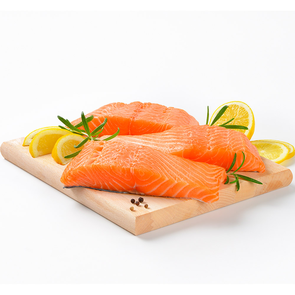 Peixe Salmão Fresco Inteiro 4kg - Sonda Supermercado Delivery