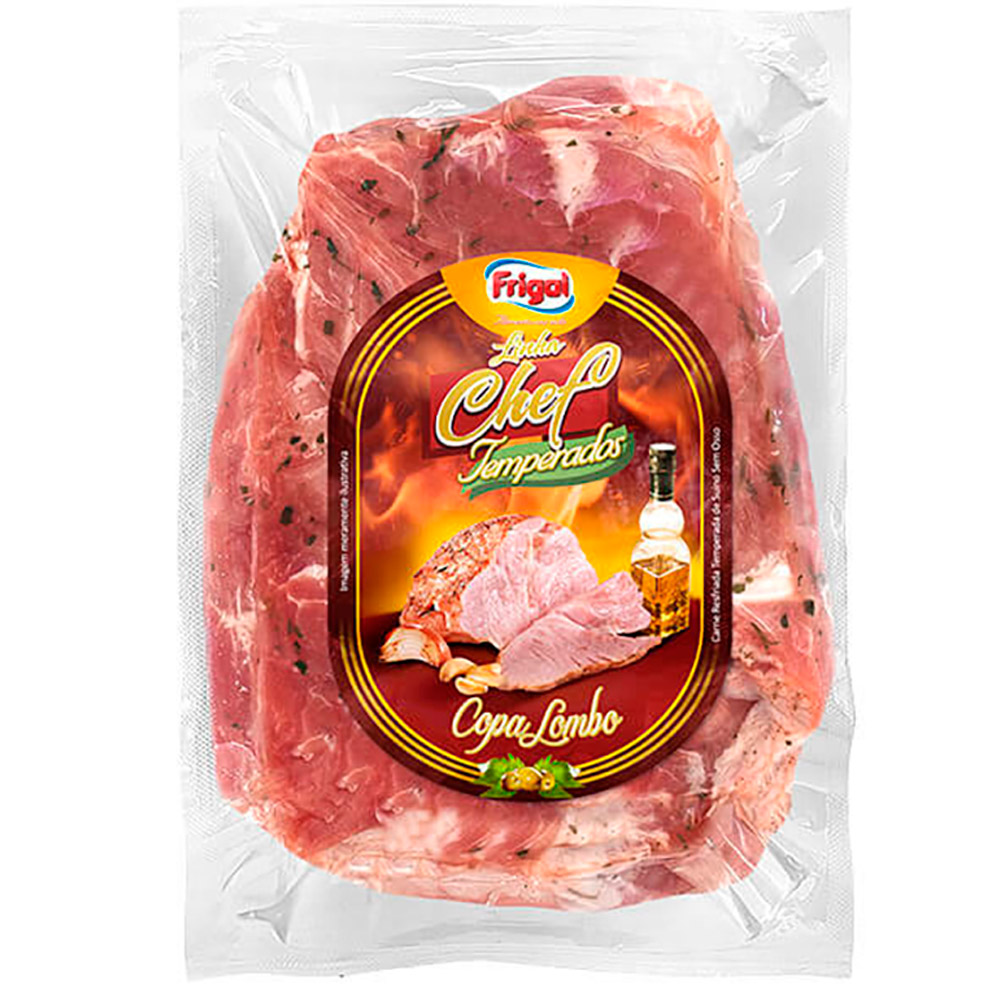 Copa lombo suíno temperado resfriado s/ osso Frigol 800g - Sonda ...