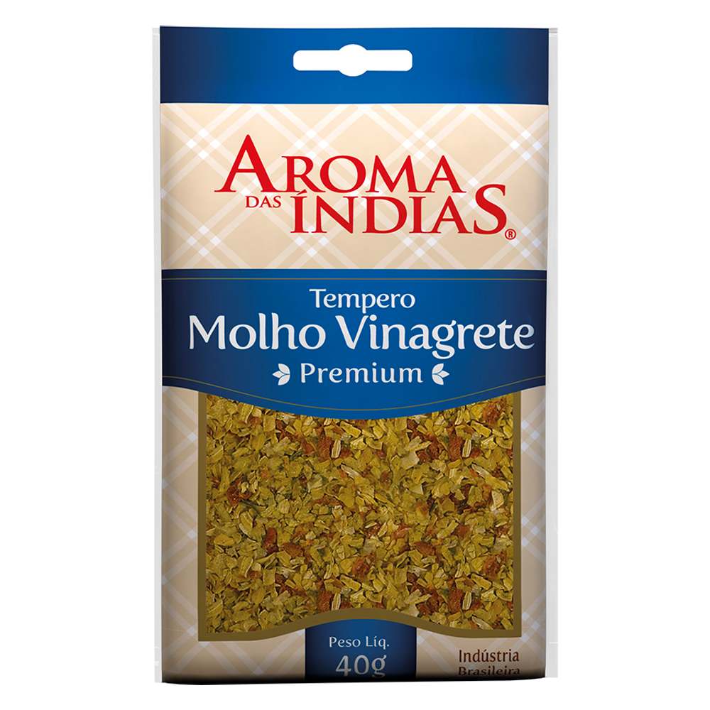 Tempero Molho Vinagrete Aroma das Índias 40g - Sonda Supermercado Delivery