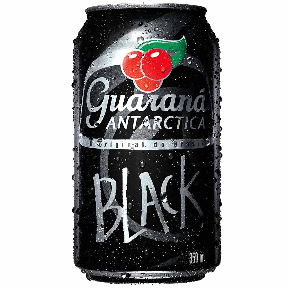Refrigerante Antárctica Guaraná Black lata 350ml - Sonda Supermercado ...