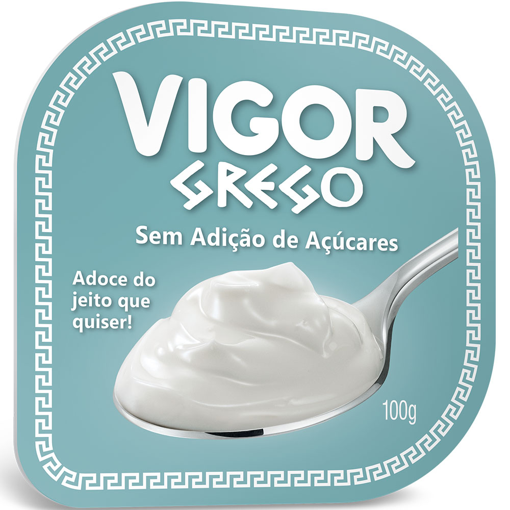 Iogurte vigor grego sem adição açúcar 100g - Sonda Supermercado Delivery