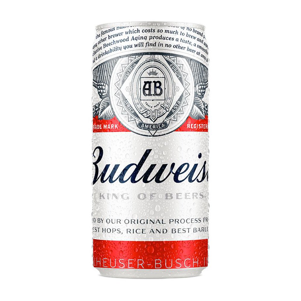 Cerveja Budweiser American Lager 269ml Lata - Sonda Supermercado Delivery