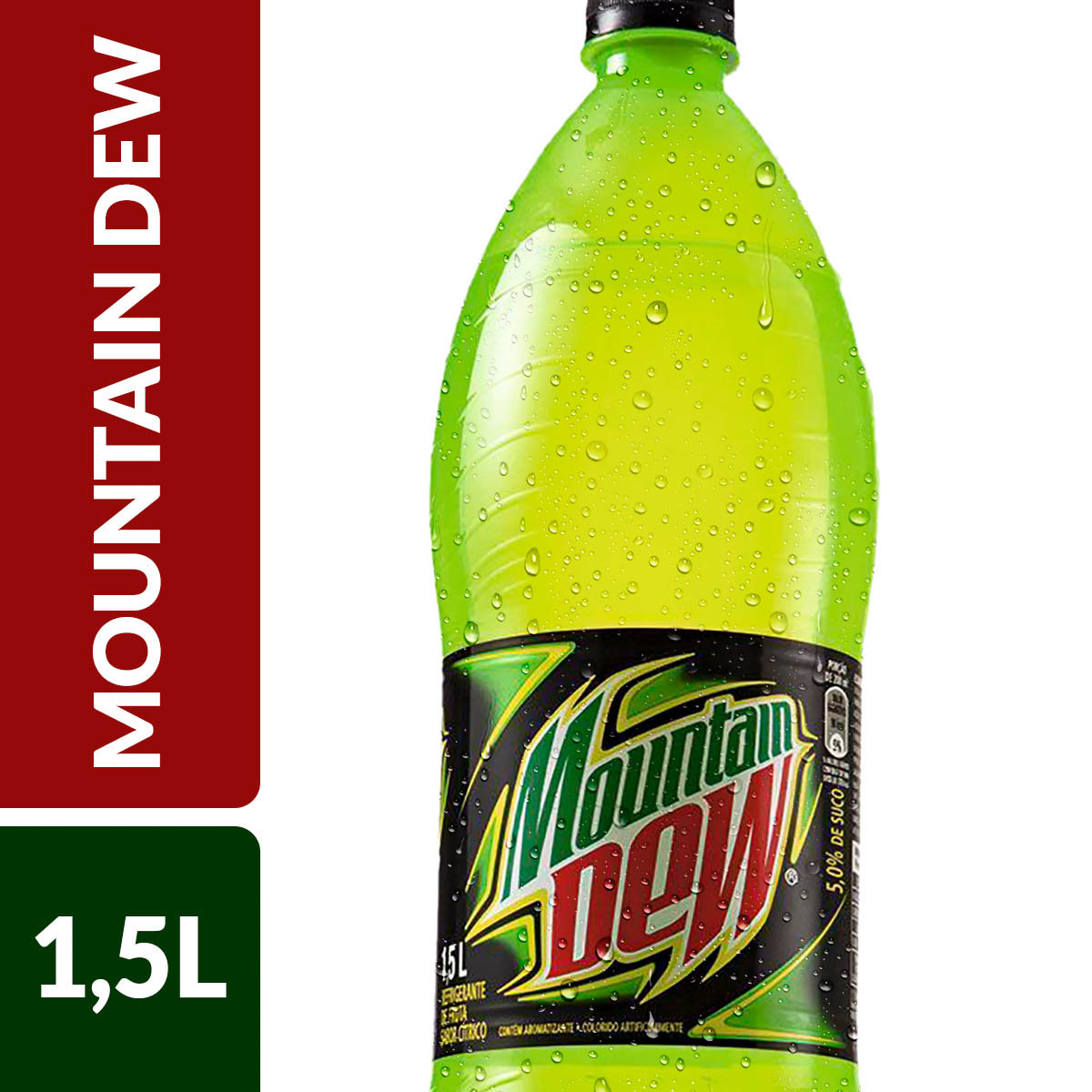 REFRIGERANTE MOUNTAIN DEW 1,5 L GARRAFA - Sonda Supermercado Delivery