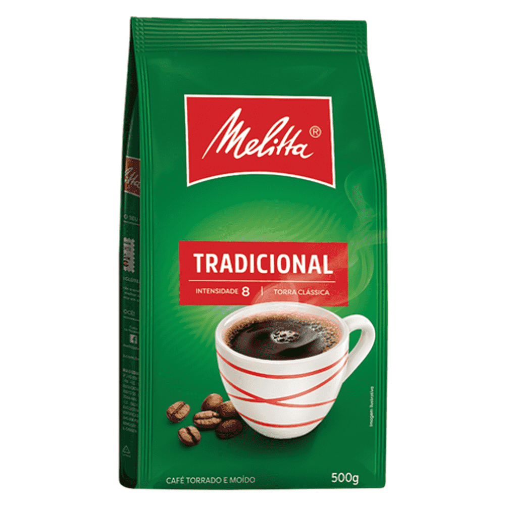 Café Melitta Tradicional Sachê 500g - Sonda Supermercado Delivery