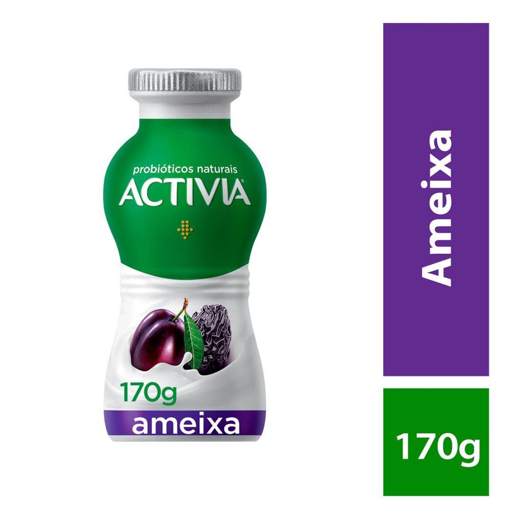 Activia Líquido Ameixa 170g - Sonda Supermercado Delivery