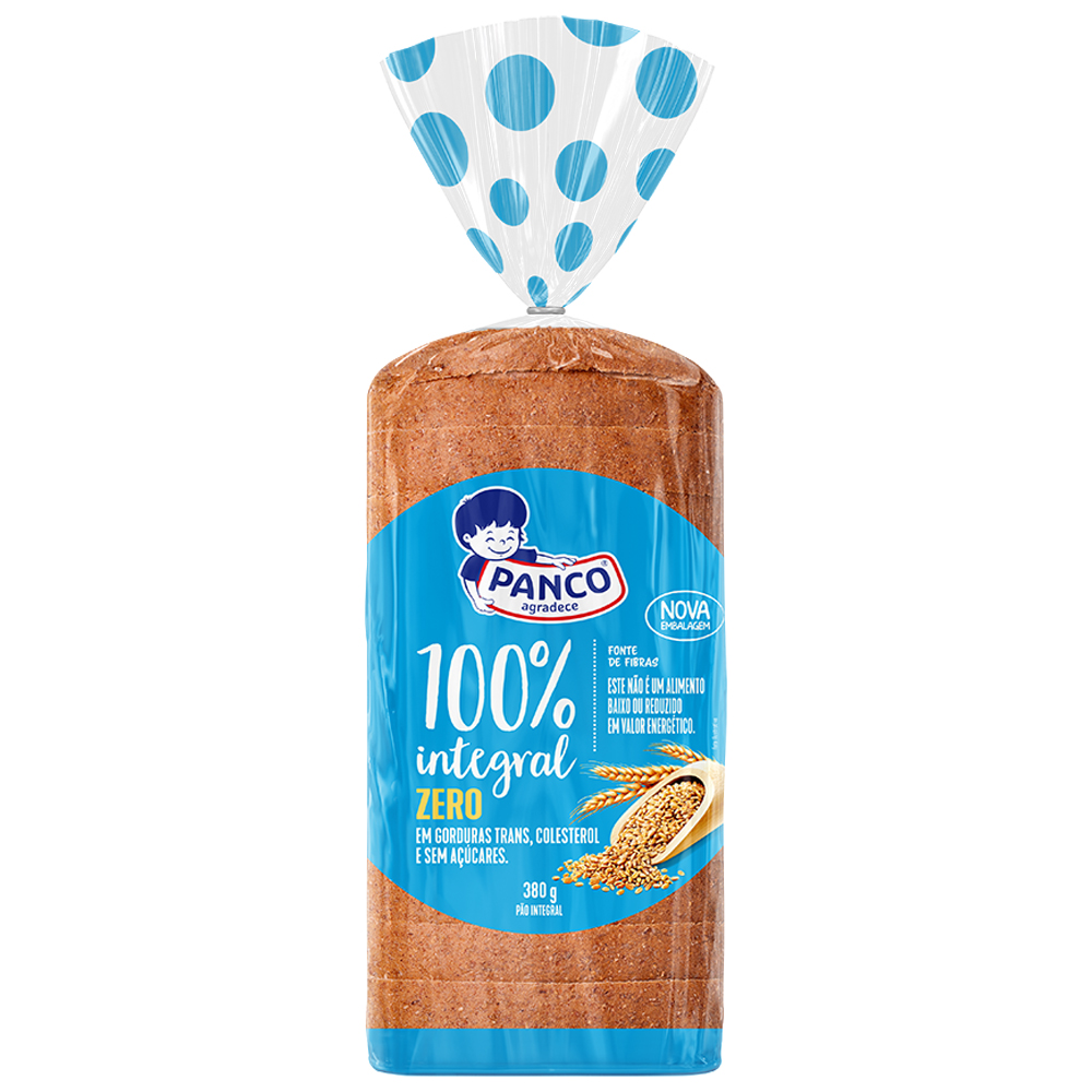 Pão Panco 100% Integral Zero 380g - Sonda Supermercado Delivery