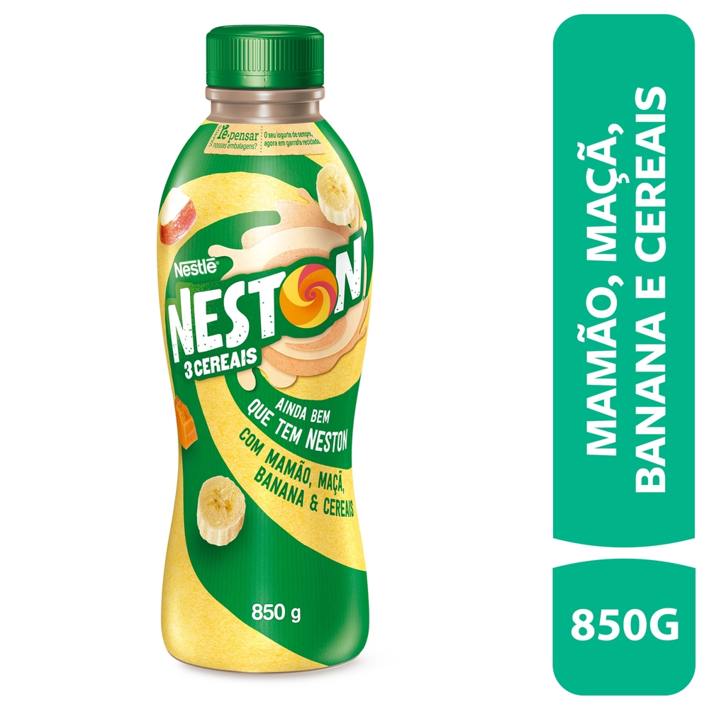Iogurte Neston Maçã e Banana 850g - Sonda Supermercado Delivery