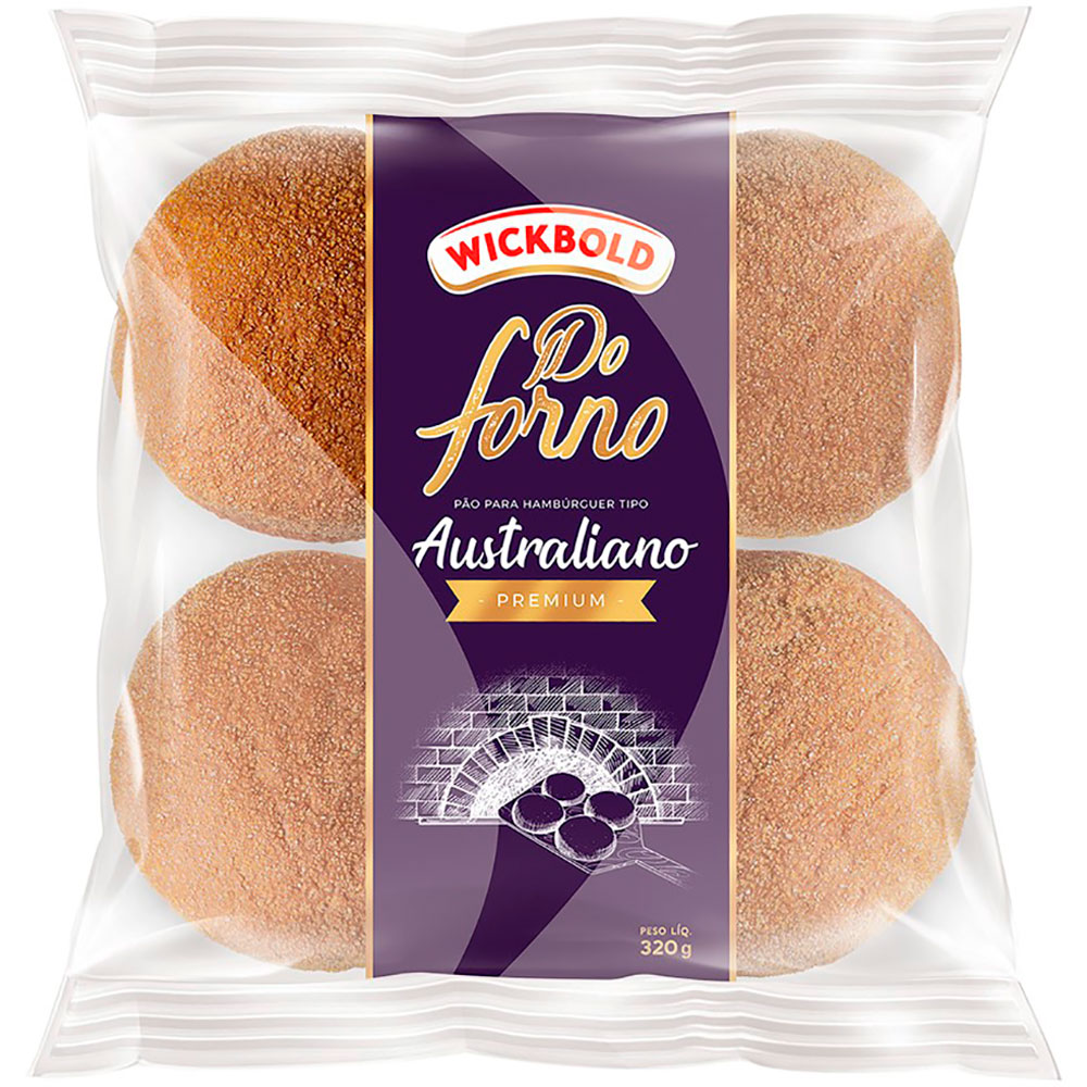 Pão Wickbold Hambúrguer Do Forno Australiano 320g - Sonda Supermercado ...
