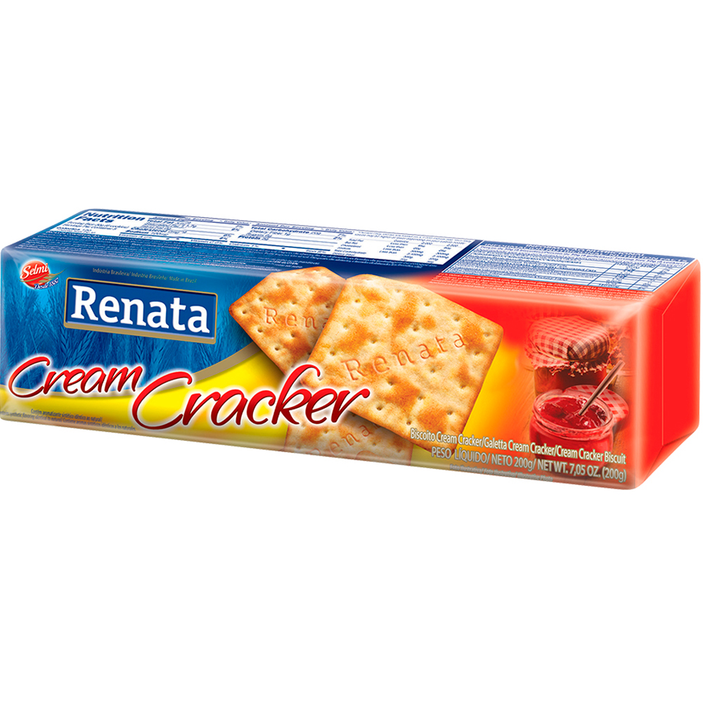 Biscoito cream cracker Renata 200g - Sonda Supermercado Delivery
