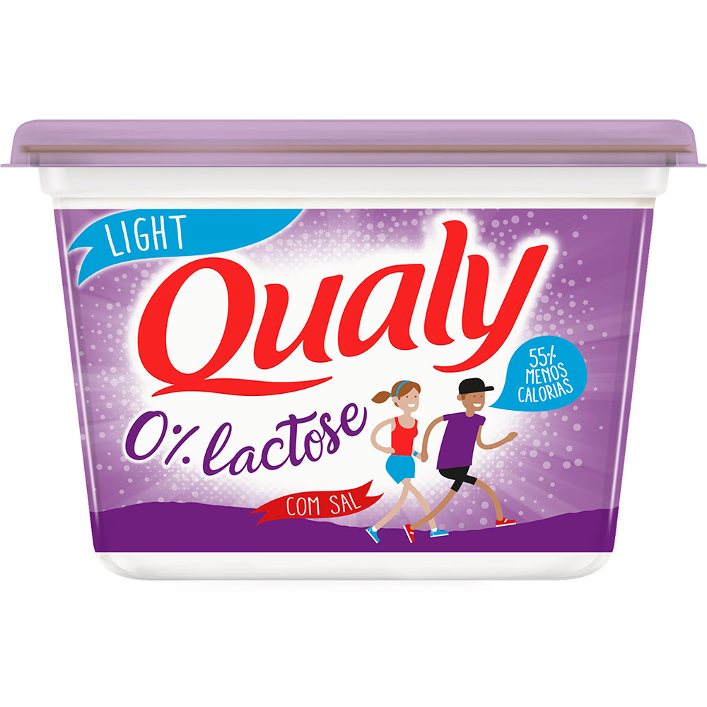 Margarina Qualy Light Zero Lactose com Sal 500g - Sonda Supermercado ...