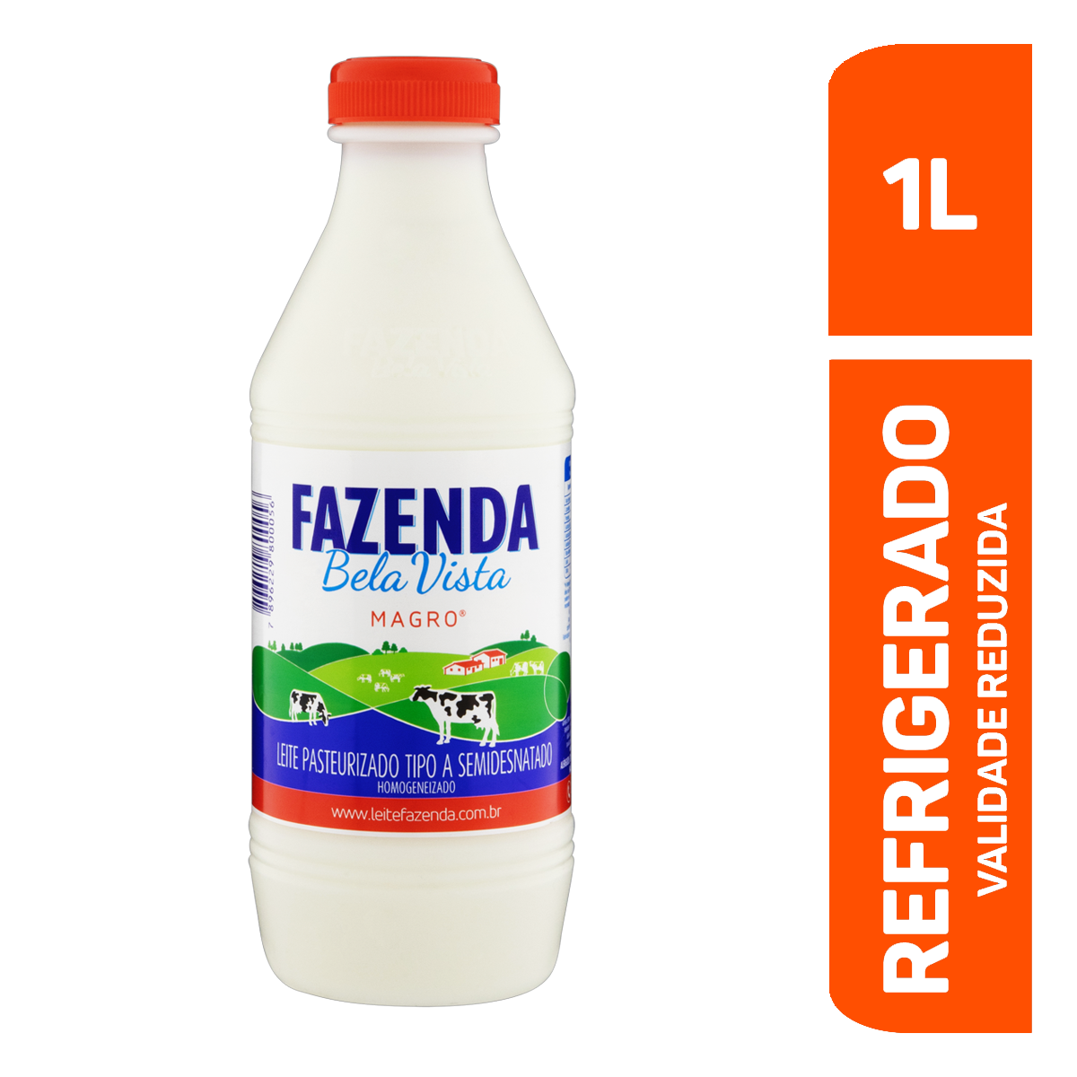 Leite Pasteurizado Homogeneizado Tipo A Semidesnatado Fazenda Bela ...