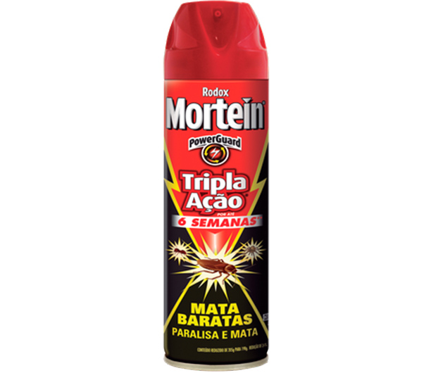 Inseticida Mortein aerosol mata baratas rodox 300ml - Sonda ...