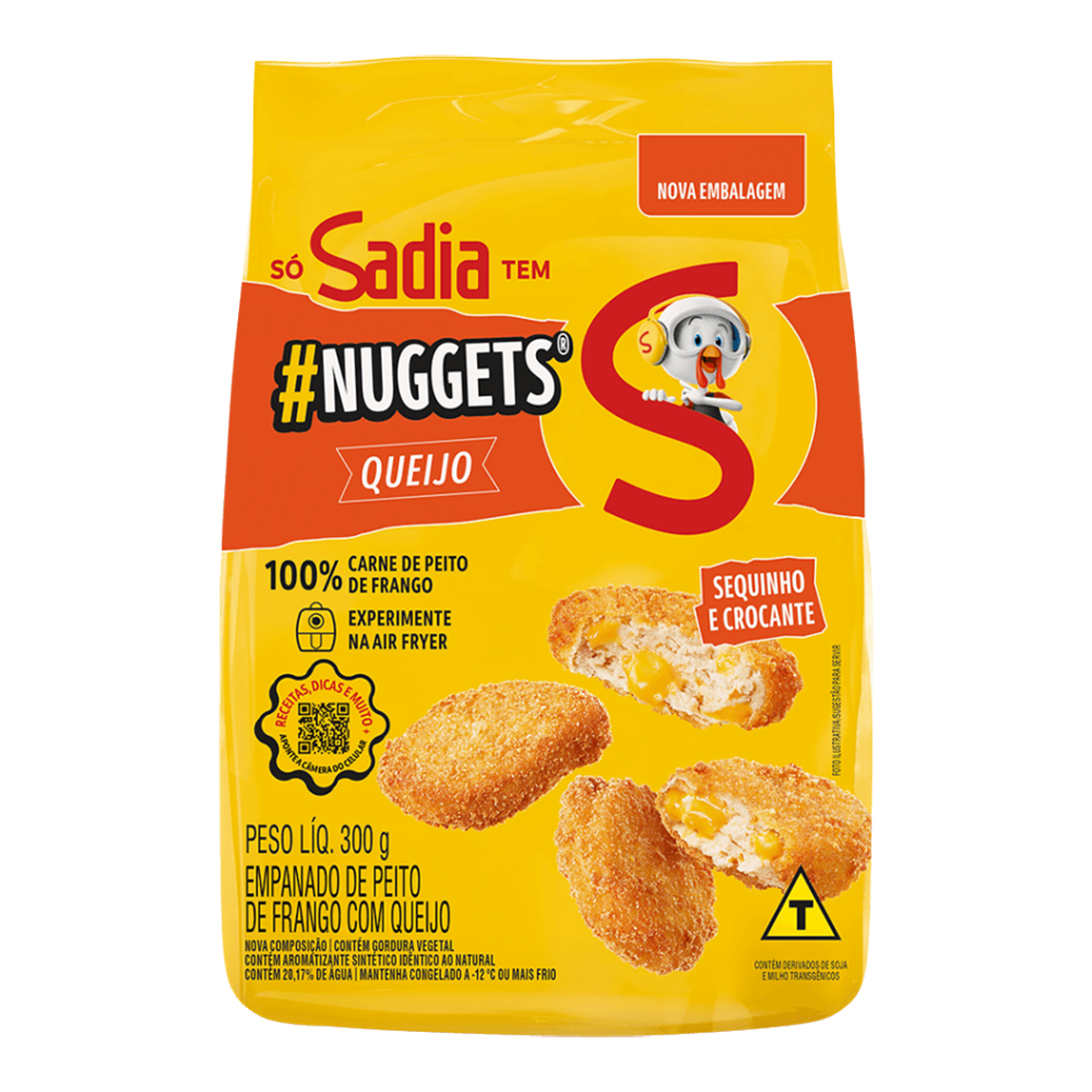 Empanado de Frango Queijo Sadia Nuggets Pacote 300g - Sonda ...